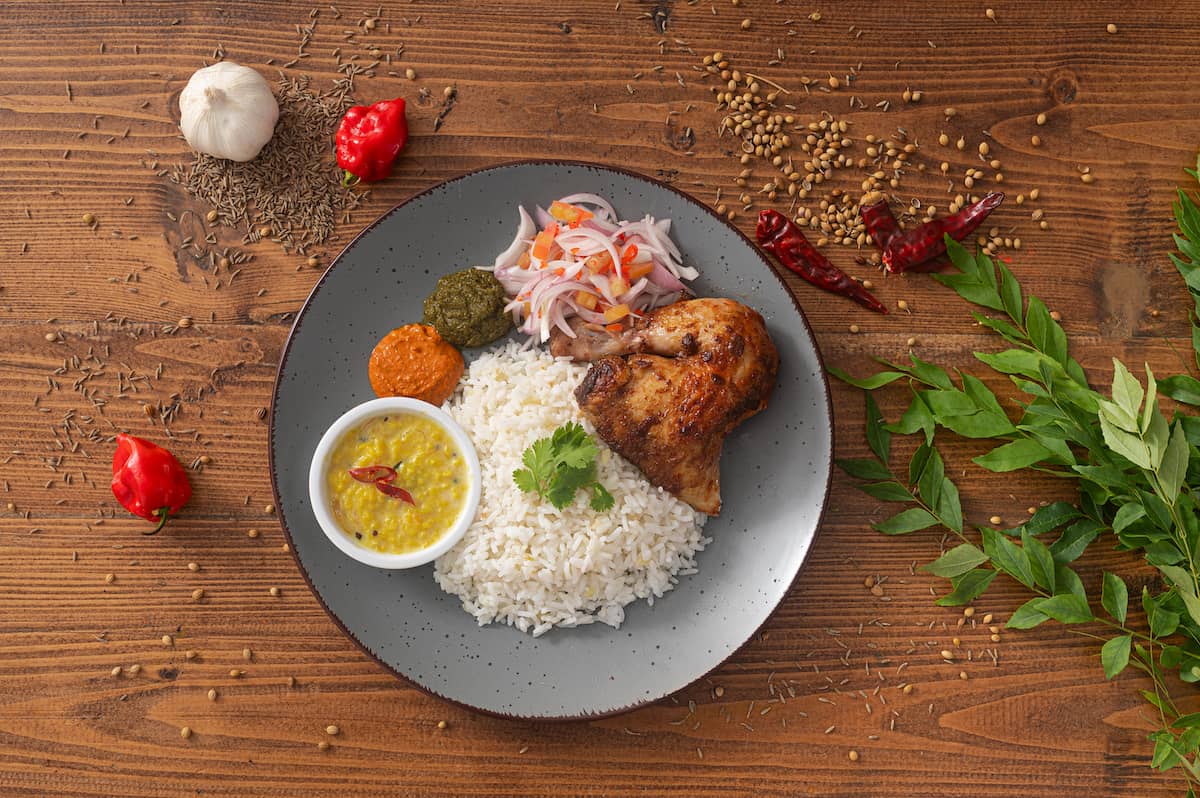 1/4 Chicken Set Meal