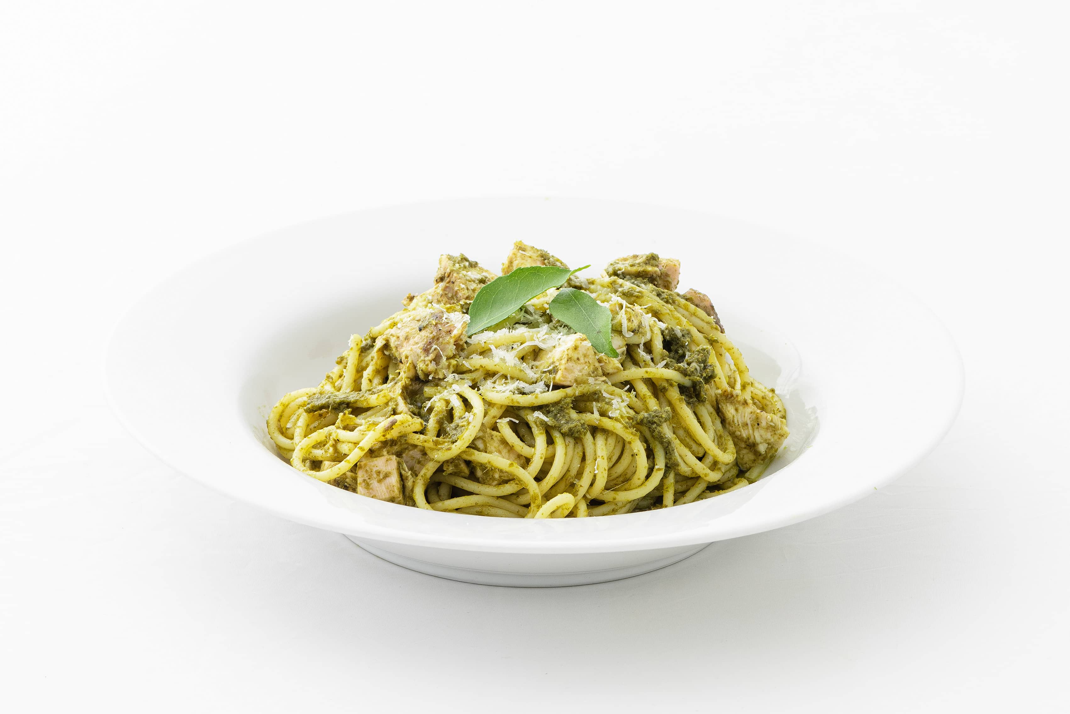 Dhivehi pesto chicken pasta