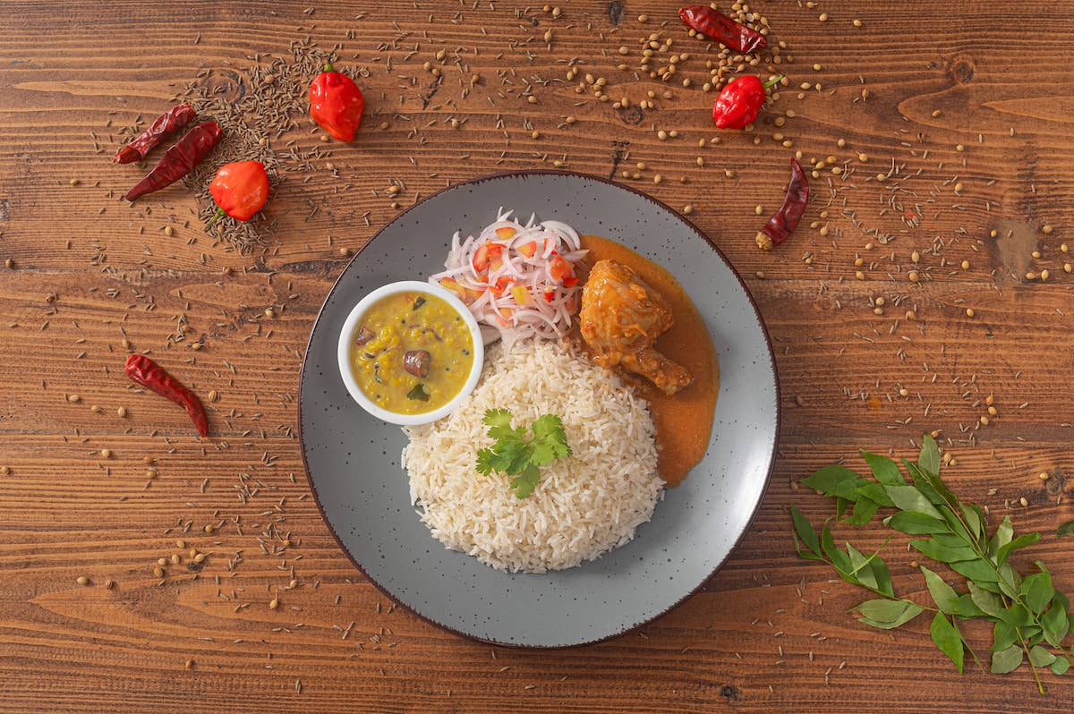 Chicken Curry set meal